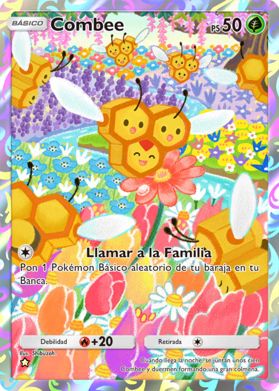 Combee (Pugna Espaciotemporal TCG Pocket) - WikiDex, la enciclopedia ...