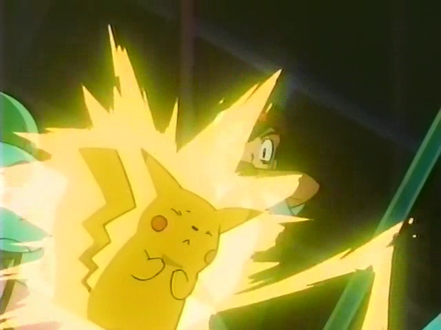 Archivo:EP038 Pikachu usando rayo.png - WikiDex, la enciclopedia Pokémon