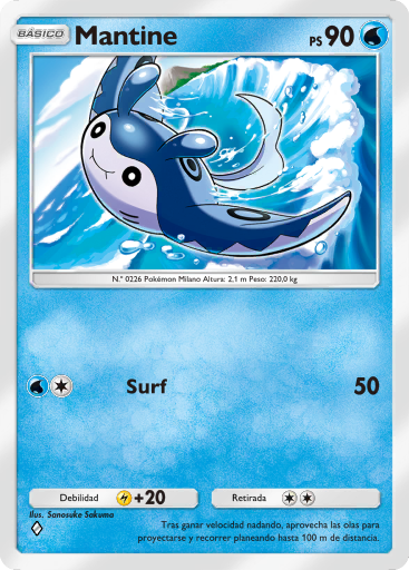 Mantine (Crisis Dimensional TCG Pocket) - WikiDex, la enciclopedia Pokémon