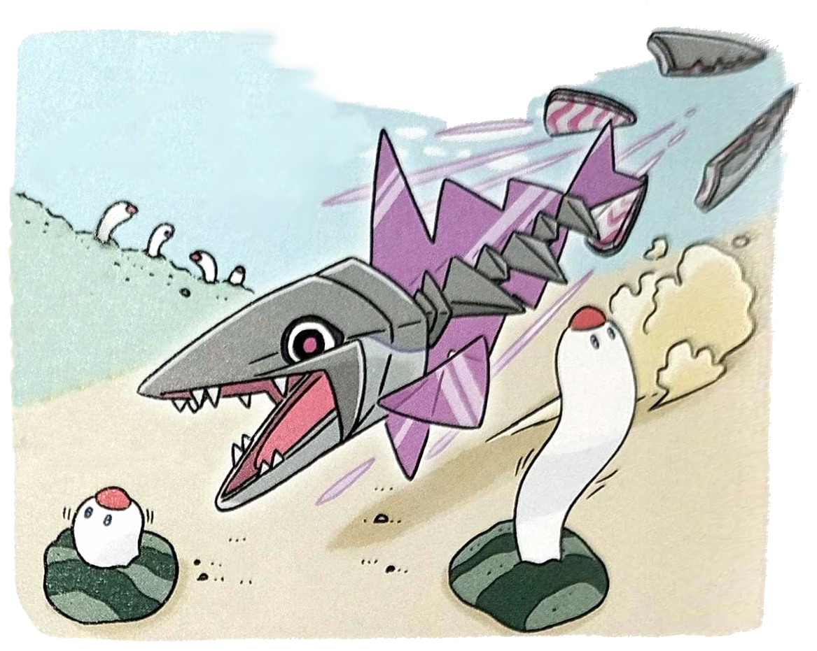 Archivo:Ilustración de Veluza cazando Pokécology.png - WikiDex, la ...