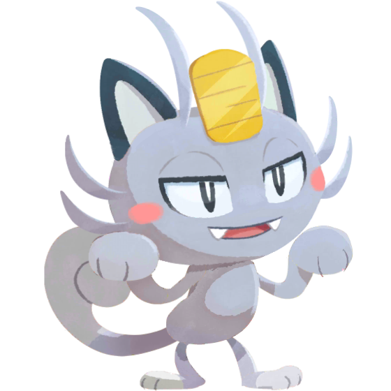 Archivo:Meowth de Alola Café Mix.png - WikiDex, la enciclopedia Pokémon