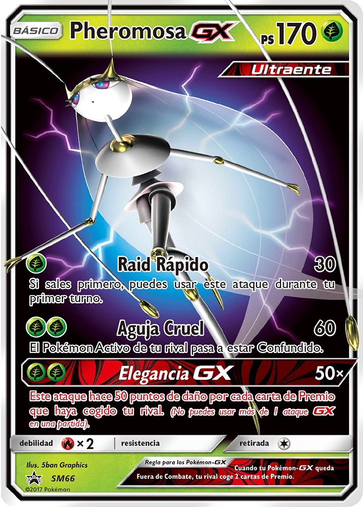 Pheromosa-GX (SM Promo 66 TCG) - WikiDex, la enciclopedia Pokémon
