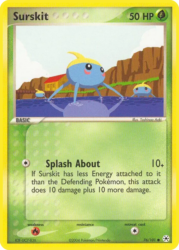 Surskit (Hidden Legends TCG) - WikiDex, la enciclopedia Pokémon