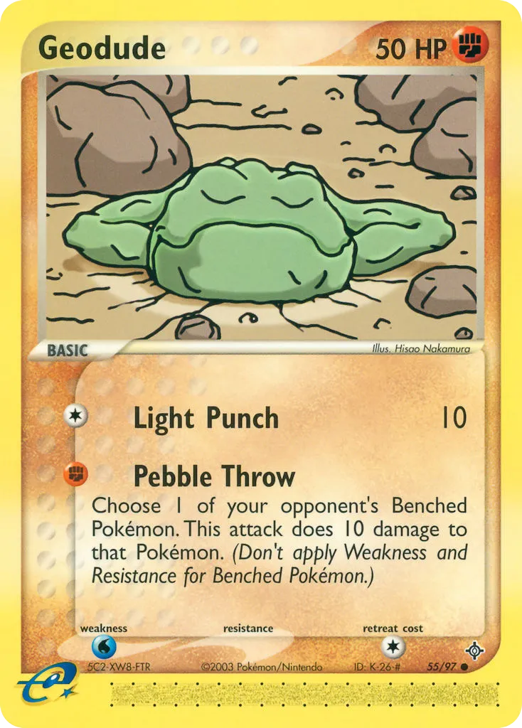 Geodude (Dragon 55 TCG) - WikiDex, la enciclopedia Pokémon