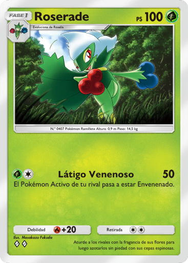 Roserade (Pugna Espaciotemporal TCG Pocket) - WikiDex, la enciclopedia ...