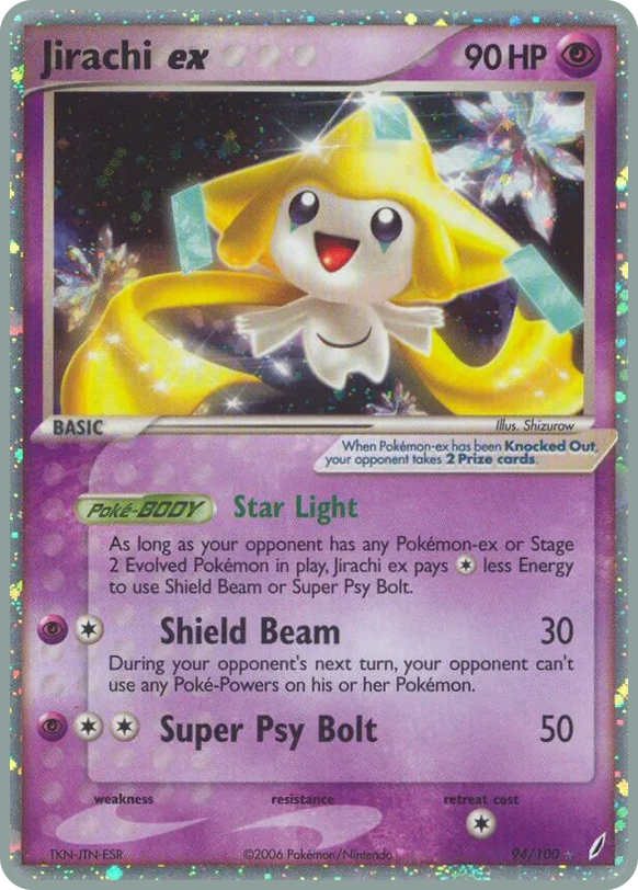 Jirachi-ex (Crystal Guardians TCG) - WikiDex, la enciclopedia Pokémon