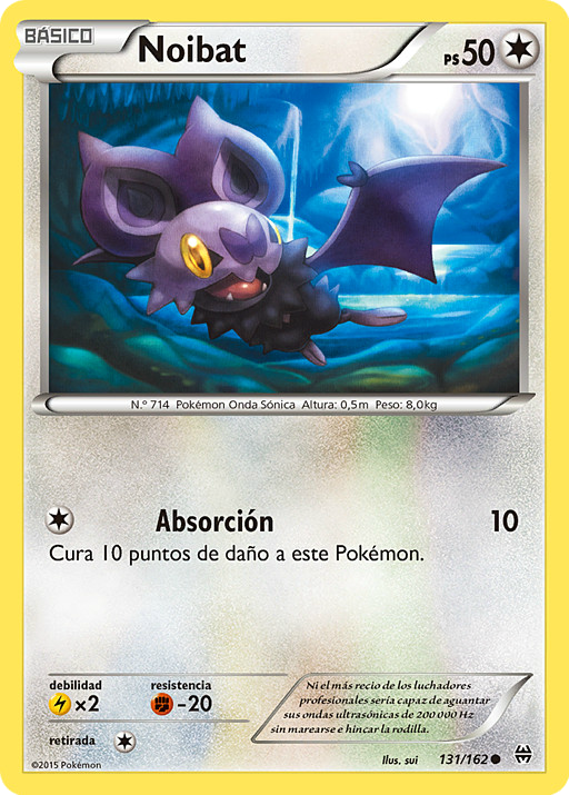 Noibat (TURBOimpulso 131 TCG) - WikiDex, la enciclopedia Pokémon