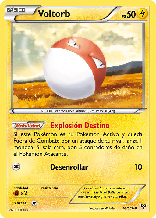Voltorb (XY TCG) - WikiDex, la enciclopedia Pokémon