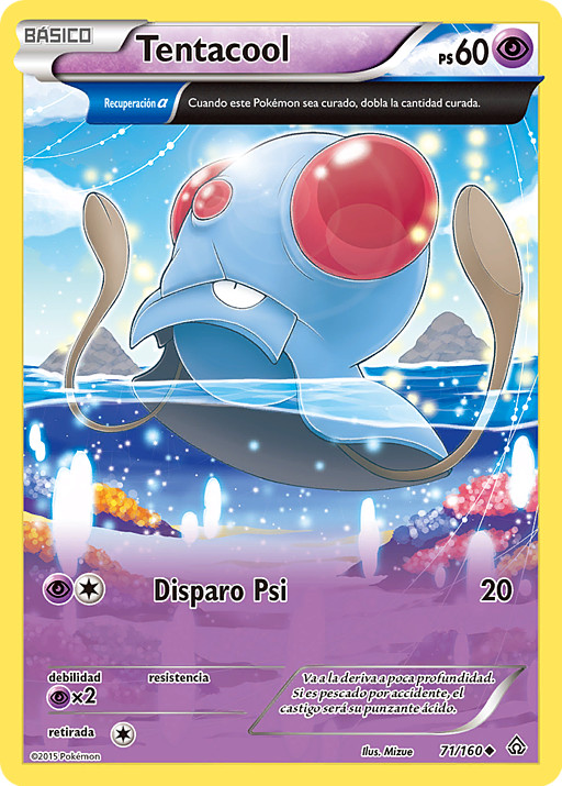 Tentacool (Duelos Primigenios 71 TCG) - WikiDex, la enciclopedia Pokémon