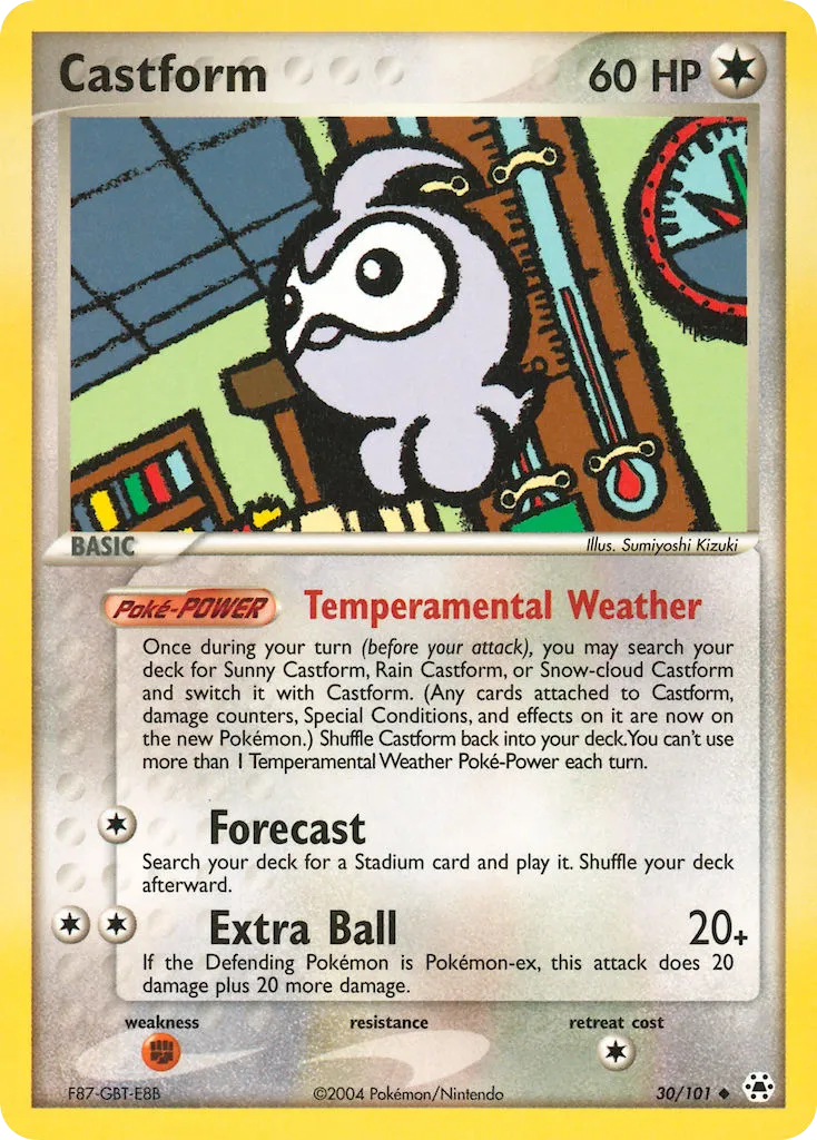 Castform (Hidden Legends TCG) - WikiDex, la enciclopedia Pokémon