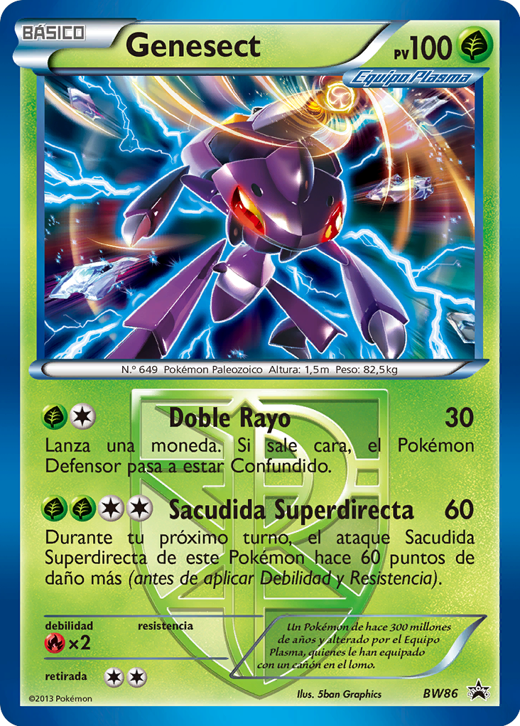 Genesect (BW Promo 86 TCG) - WikiDex, la enciclopedia Pokémon
