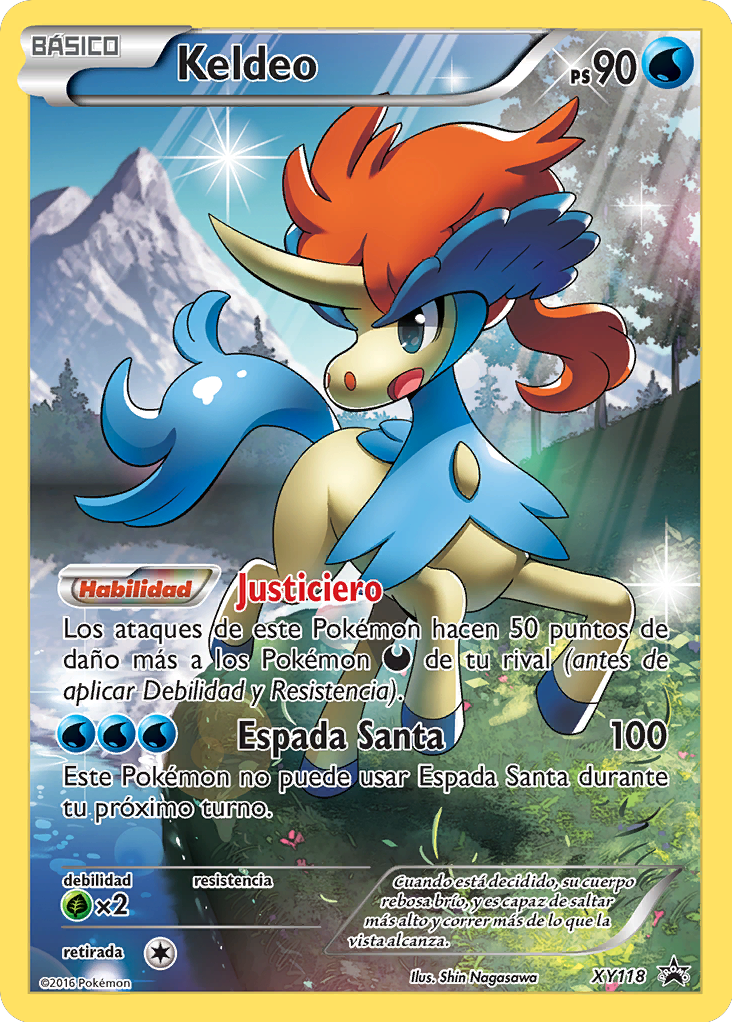 Keldeo (XY Promo 118 TCG) - WikiDex, la enciclopedia Pokémon