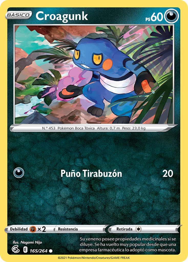 Croagunk (Golpe Fusión TCG) - WikiDex, la enciclopedia Pokémon