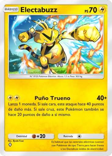 Electabuzz (Genes Formidables TCG Pocket) - WikiDex, la enciclopedia ...