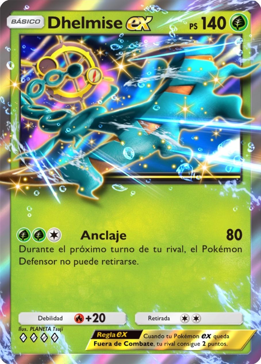 Dhelmise ex (Guardianes Celestiales TCG Pocket) - WikiDex, la ...
