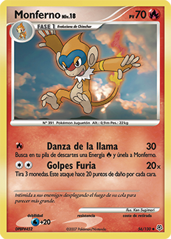 Monferno (Diamante & Perla TCG) - WikiDex, la enciclopedia Pokémon