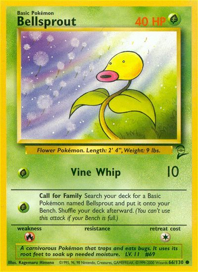 Archivo:Bellsprout (Base Set 2 TCG).png - WikiDex, la enciclopedia Pokémon