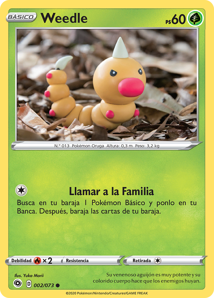 Weedle (Camino de Campeones TCG) - WikiDex, la enciclopedia Pokémon