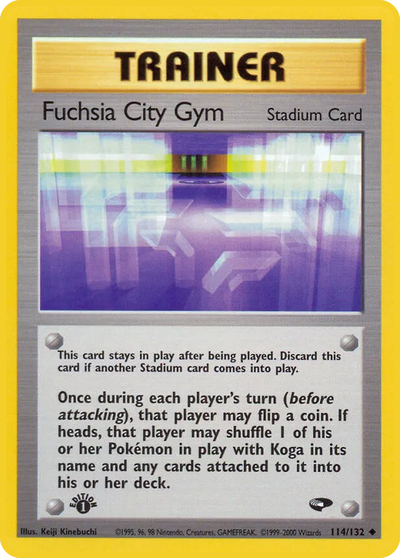 Fuchsia City Gym (TCG) - WikiDex, la enciclopedia Pokémon