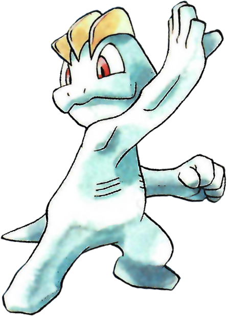Archivo:Machop en la primera generación.png - WikiDex, la enciclopedia Pokémon