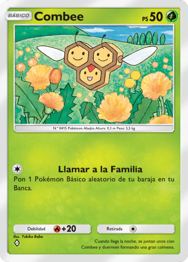 Combee (Pugna Espaciotemporal TCG Pocket) - WikiDex, la enciclopedia ...