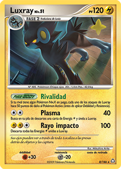 Luxray (Despertar de las Leyendas TCG) - WikiDex, la enciclopedia Pokémon