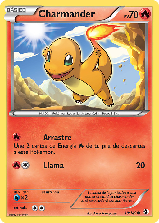 Charmander (Fronteras Cruzadas TCG) - WikiDex, la enciclopedia Pokémon