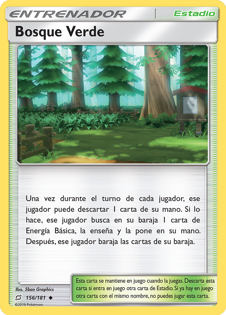 Bosque Verde (TCG) - WikiDex, la enciclopedia Pokémon