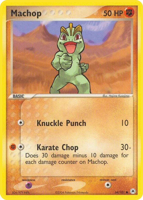 Machop (Hidden Legends TCG) - WikiDex, la enciclopedia Pokémon