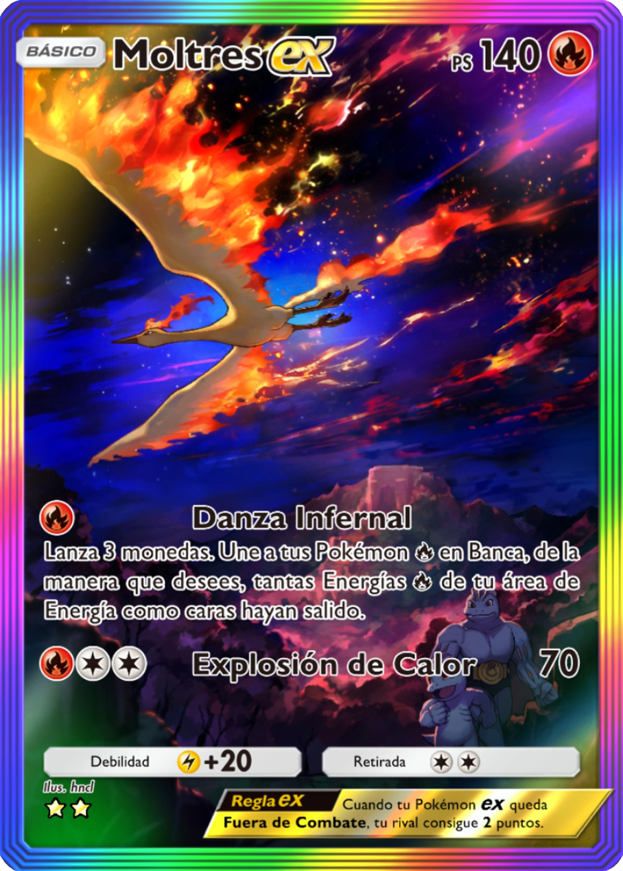 Moltres ex (Genes Formidables TCG Pocket) - WikiDex, la enciclopedia ...