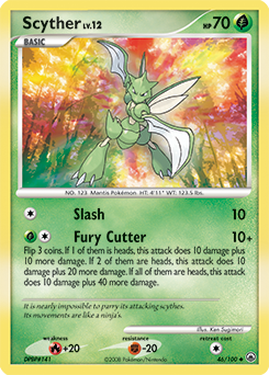 Scyther (Majestic Dawn TCG) - WikiDex, la enciclopedia Pokémon