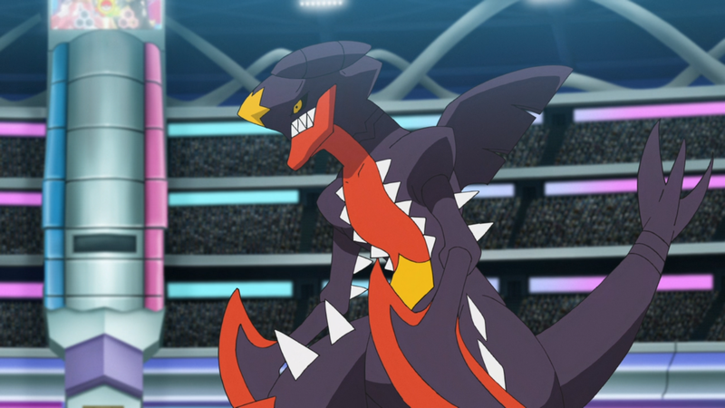 Archivo:EP1206 Mega-Garchomp.png - WikiDex, la enciclopedia Pokémon