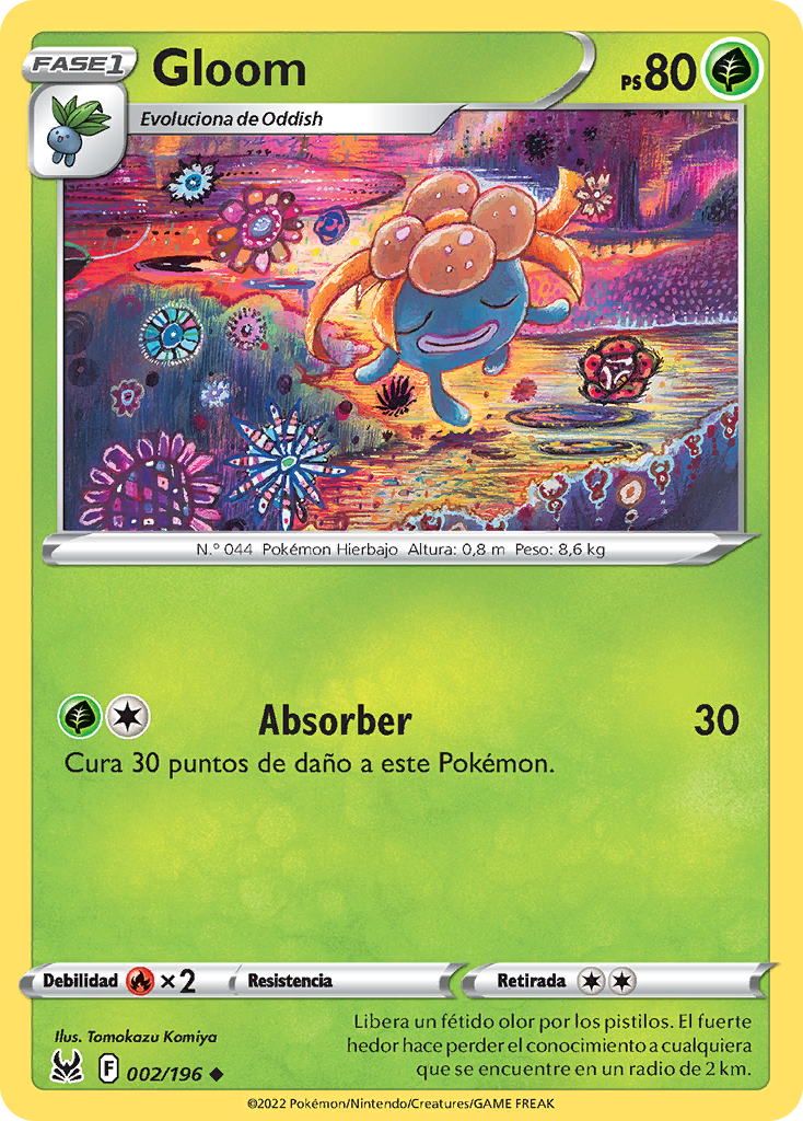 Gloom (Origen Perdido TCG) - WikiDex, la enciclopedia Pokémon