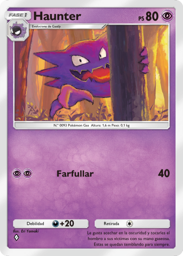 Haunter (Luz Triunfal TCG Pocket) - WikiDex, la enciclopedia Pokémon