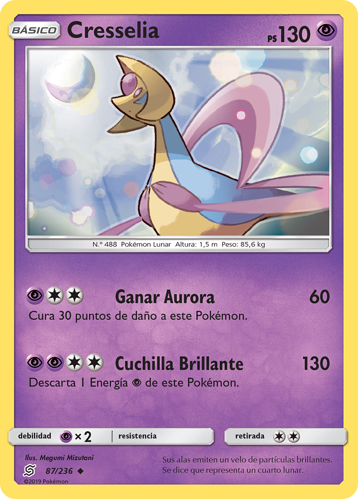 Cresselia (Mentes Unidas TCG) - WikiDex, la enciclopedia Pokémon