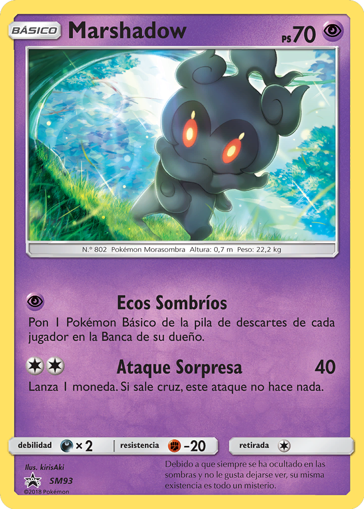 Marshadow (SM Promo 93 TCG) - WikiDex, la enciclopedia Pokémon