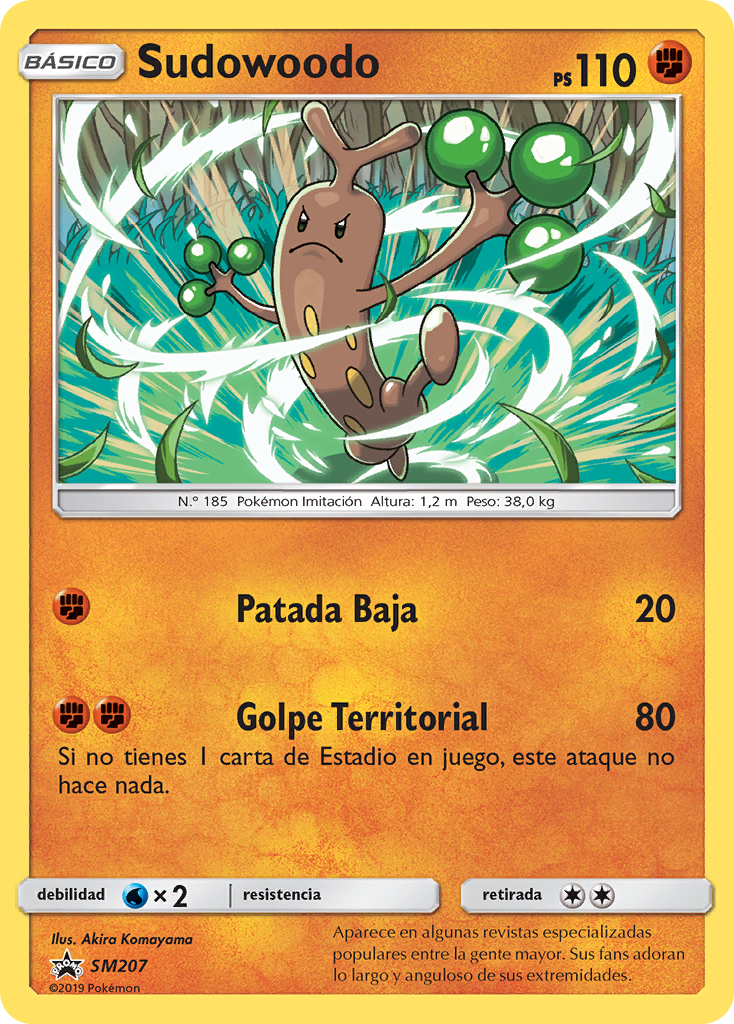 Sudowoodo (SM Promo 207 TCG) - WikiDex, la enciclopedia Pokémon