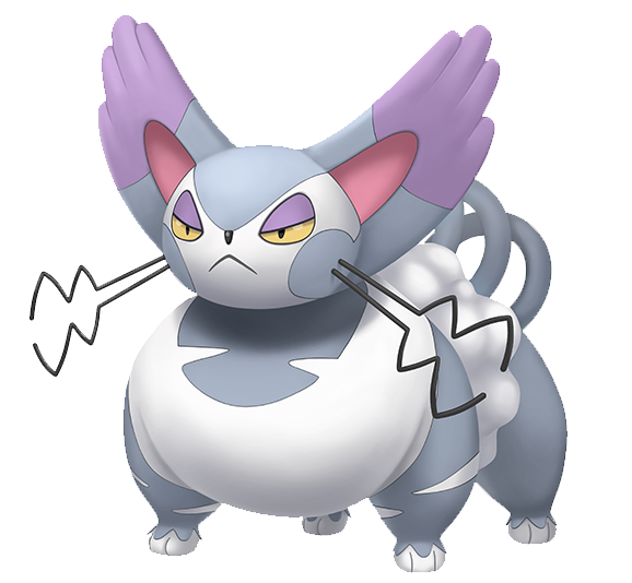 Archivo:Purugly DBPR (Ilustración).png - WikiDex, la enciclopedia Pokémon