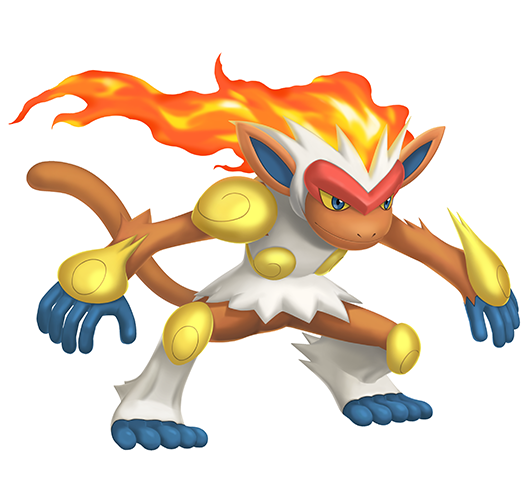 Archivo:Infernape DBPR (Ilustración).png - WikiDex, la enciclopedia Pokémon