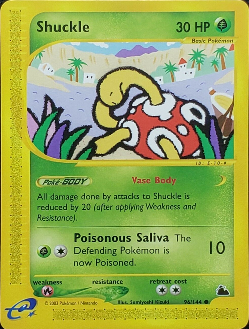 Shuckle (Skyridge TCG) - WikiDex, la enciclopedia Pokémon