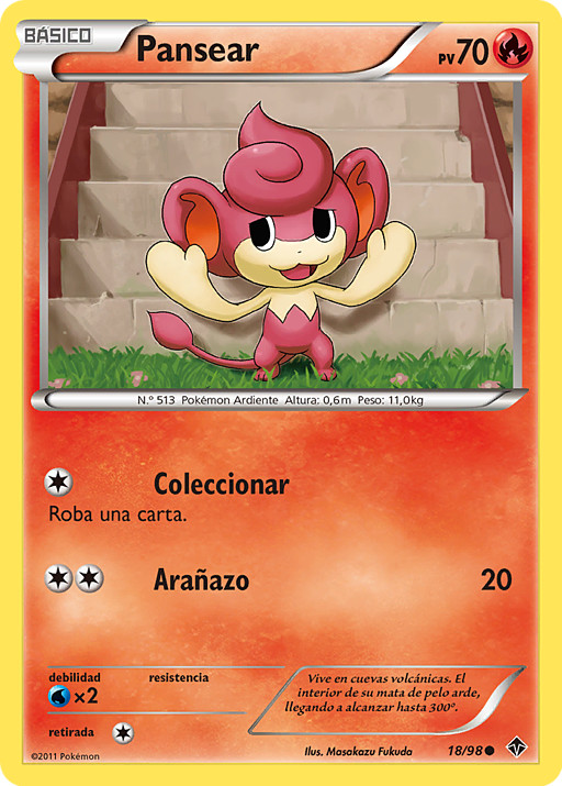 Pansear (Fuerzas Emergentes TCG) - WikiDex, la enciclopedia Pokémon