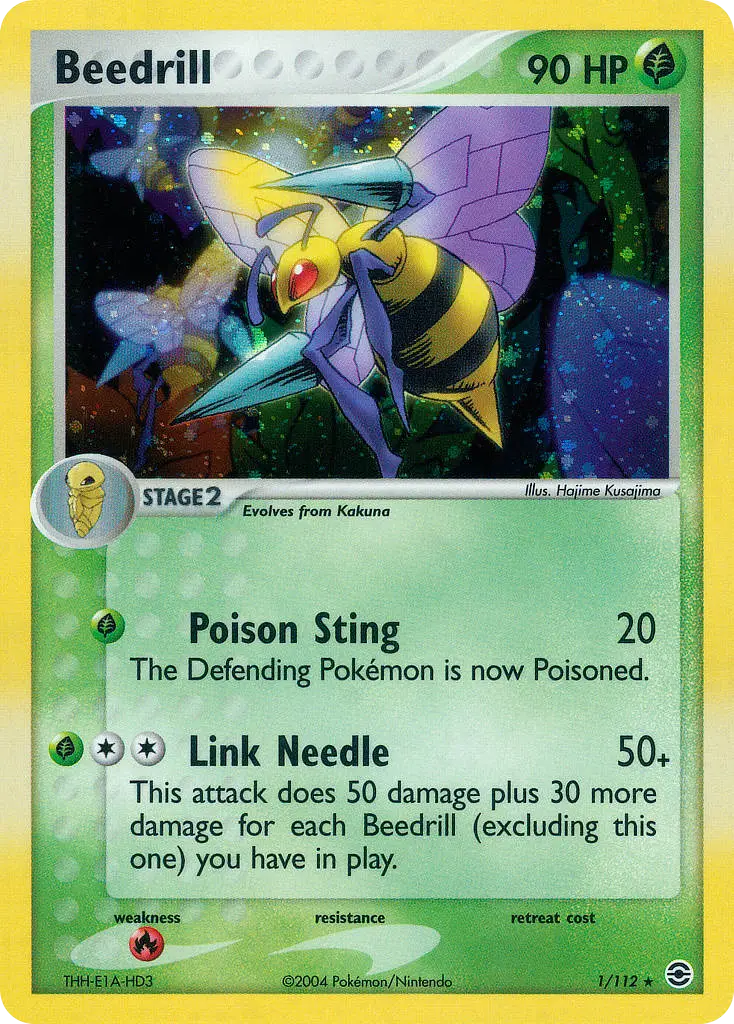 Beedrill (FireRed & LeafGreen TCG) - WikiDex, la enciclopedia Pokémon