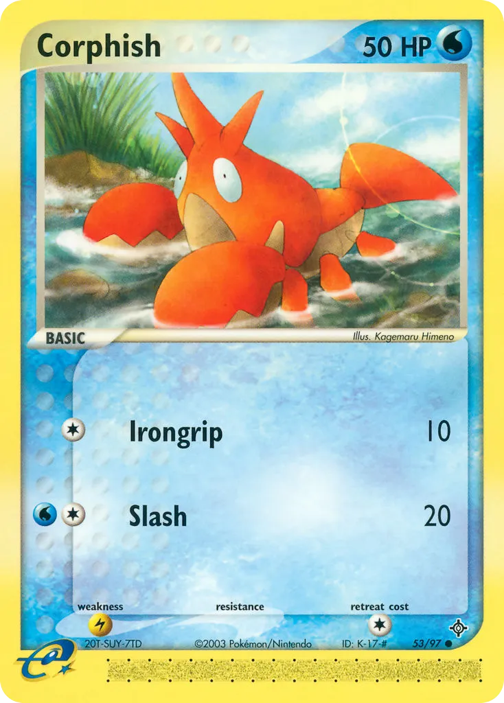 Corphish (Dragon 53 TCG) - WikiDex, la enciclopedia Pokémon
