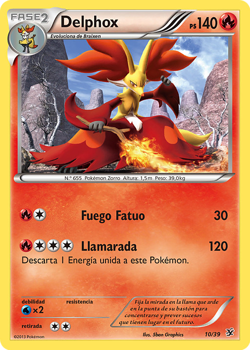 Delphox (Bienvenidos a Kalos TCG) - WikiDex, la enciclopedia Pokémon