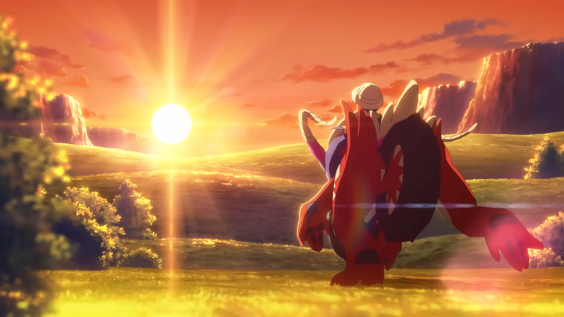 Archivo:TAJCC02 Juliana y Koraidon forma montura.png - WikiDex, la enciclopedia Pokémon