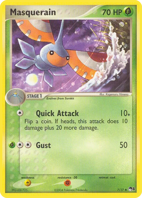 Masquerain (POP Series 1 TCG) - WikiDex, la enciclopedia Pokémon