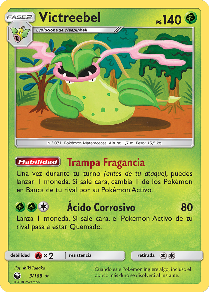Victreebel (Tormenta Celestial TCG) - WikiDex, la enciclopedia Pokémon