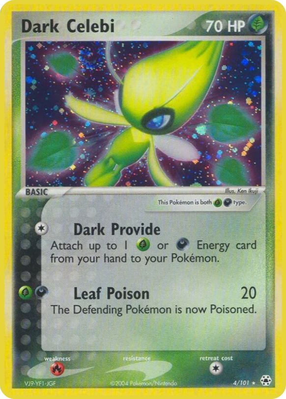 Dark Celebi (Hidden Legends TCG) - WikiDex, la enciclopedia Pokémon