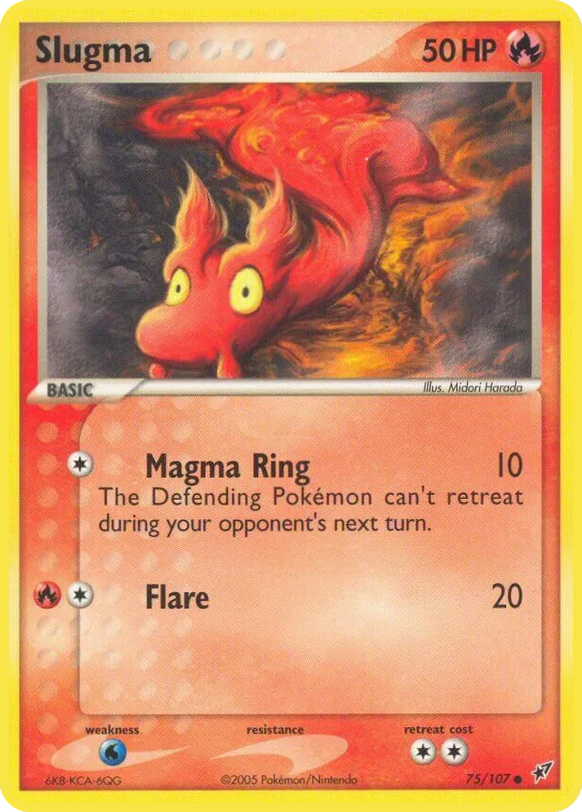 Slugma (Deoxys 75 TCG) - WikiDex, la enciclopedia Pokémon