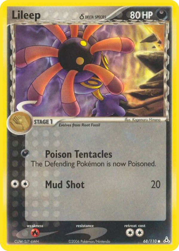 Lileep δ (Holon Phantoms TCG) - WikiDex, la enciclopedia Pokémon